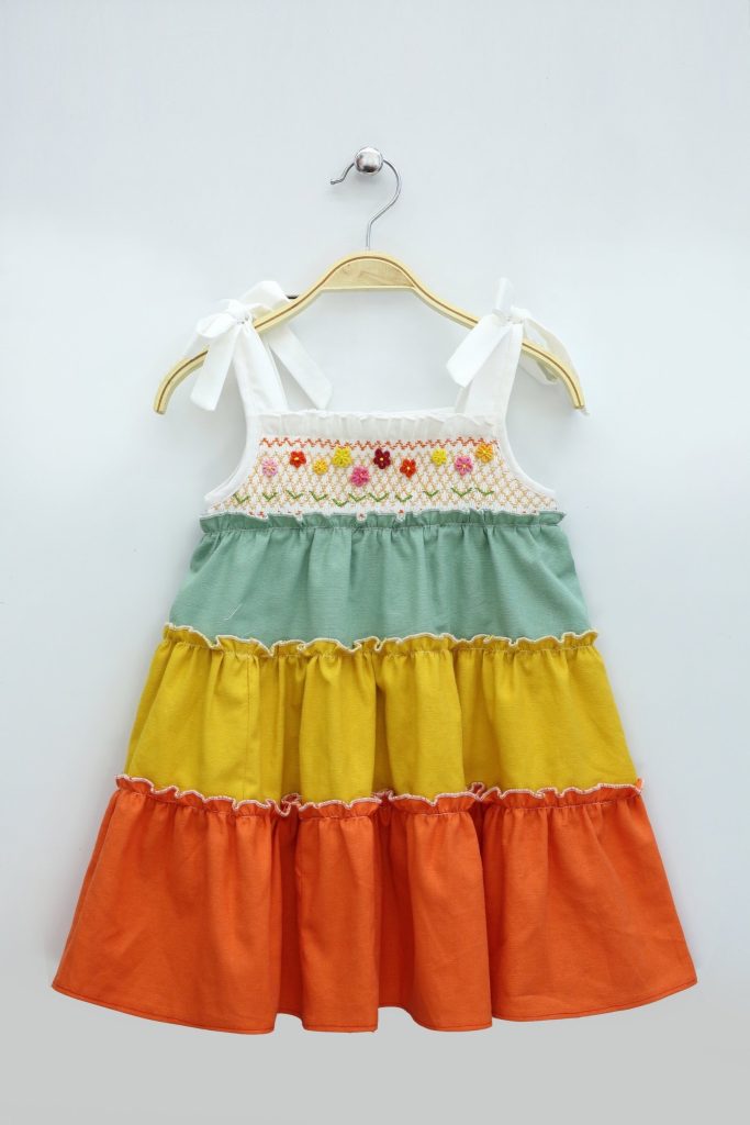 Smocked Sundress - K-Embroidery