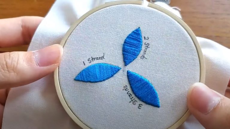 The Ultimate Guide On How To Do Satin Stitch Embroidery