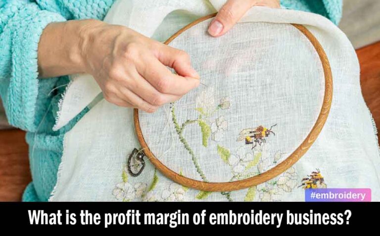 What Is The Embroidery Business Profit Margin In The United States?