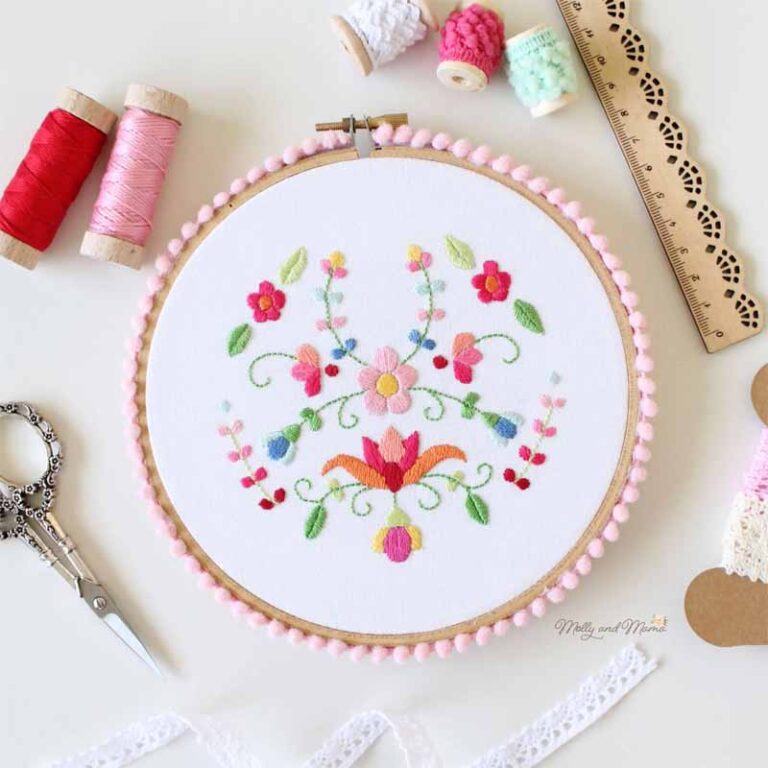 How To Finish An Embroidery Hoop Like A Pro – The Ultimate Guide